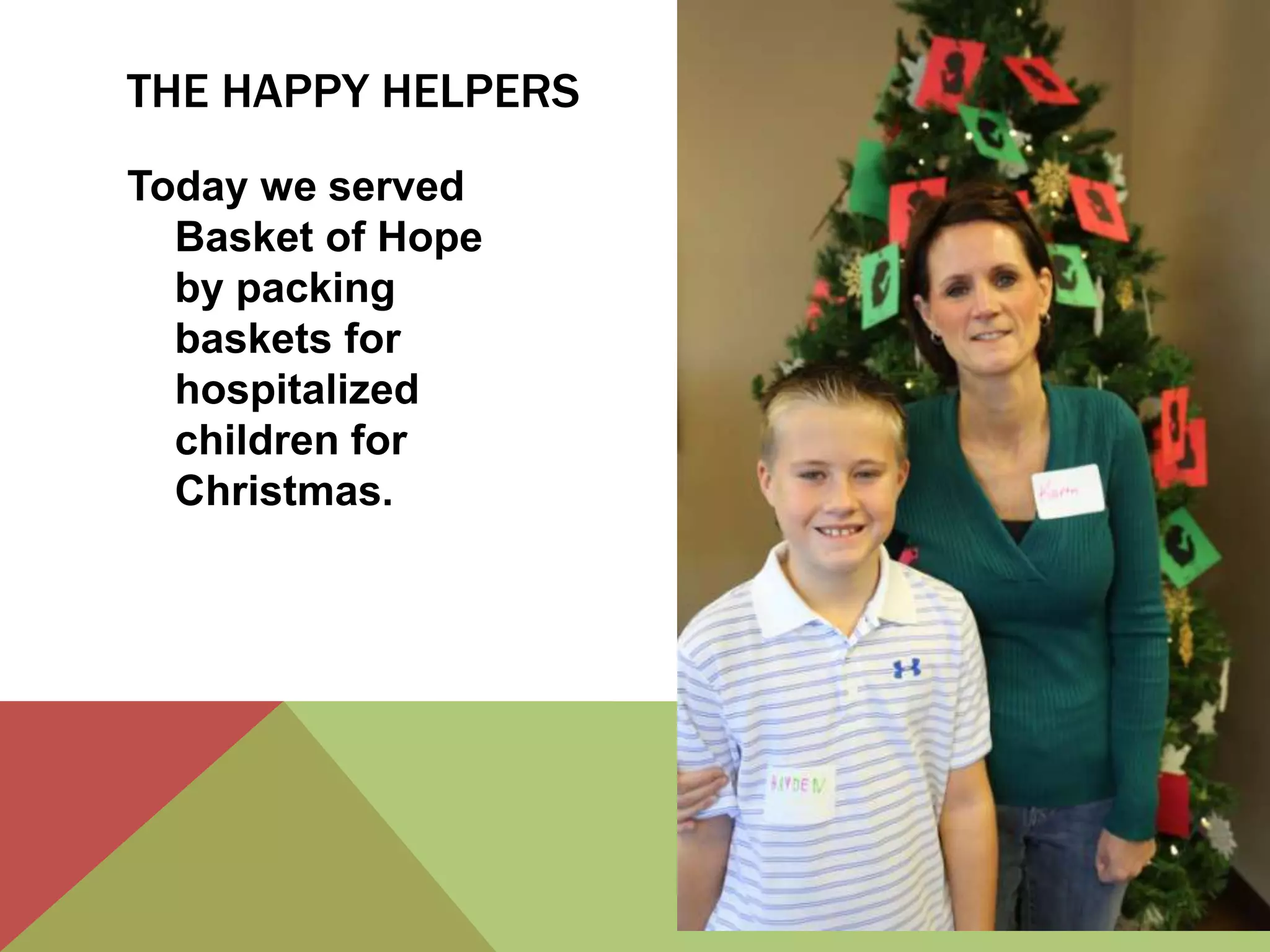 The happy helpers basket of hope-3434 | PPTX