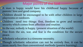 The happy man | PPTX