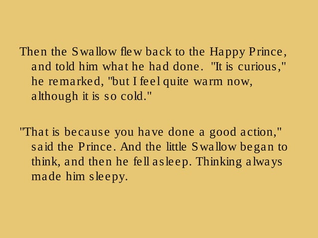 The happy prince | PPT