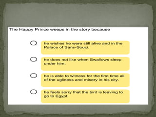 The Happy Prince Part 1 Lit. Unit 1, Lesson 7 | PDF