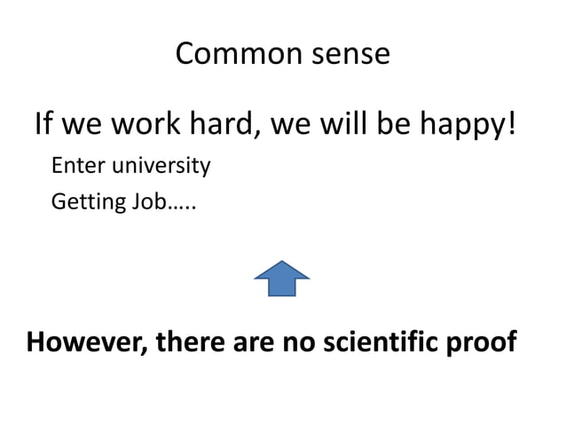 The happy secret to better work | PPTX