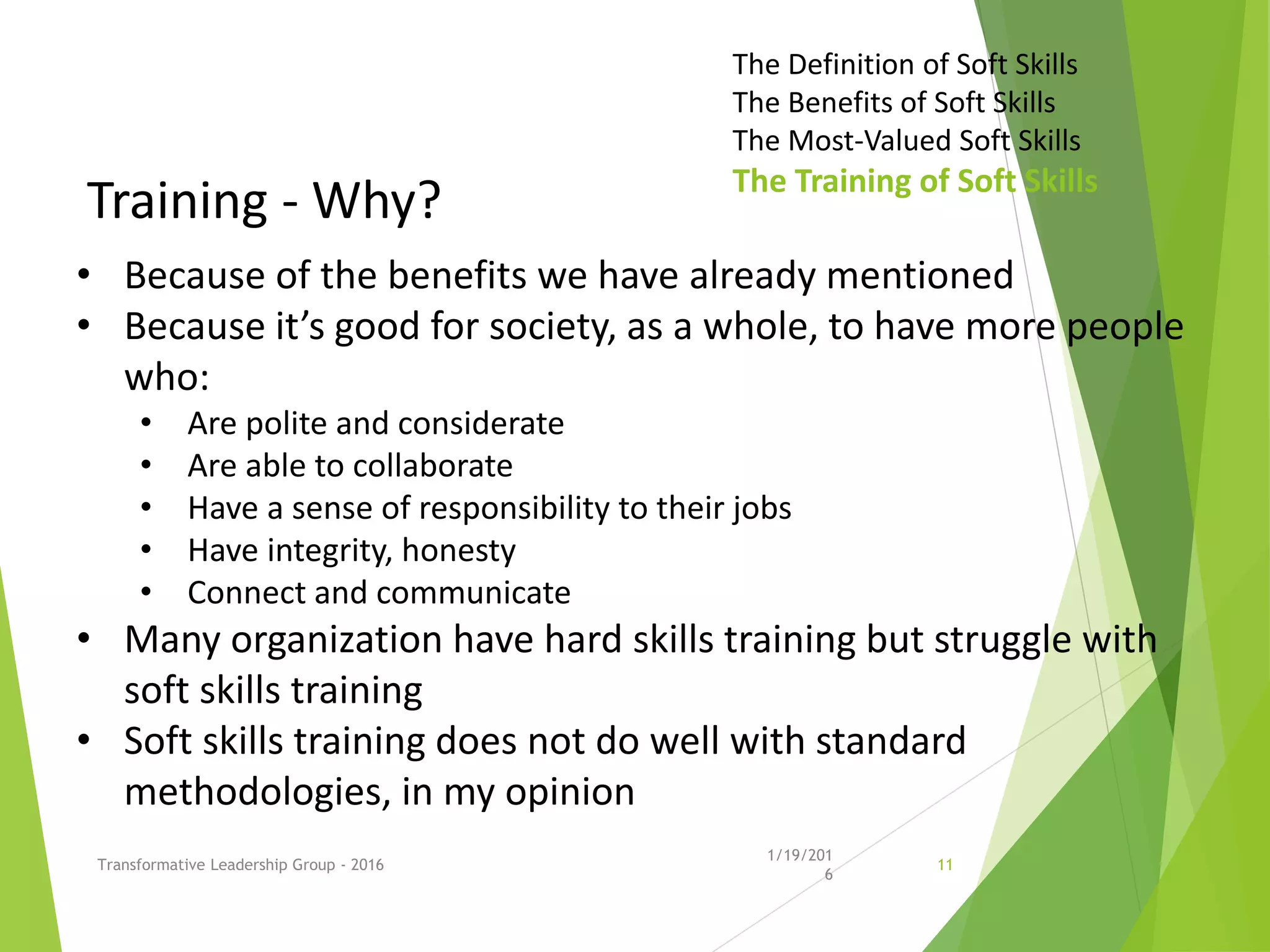 The hard truth about soft skills | PPT