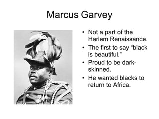 The Harlem Renaissance | PPT