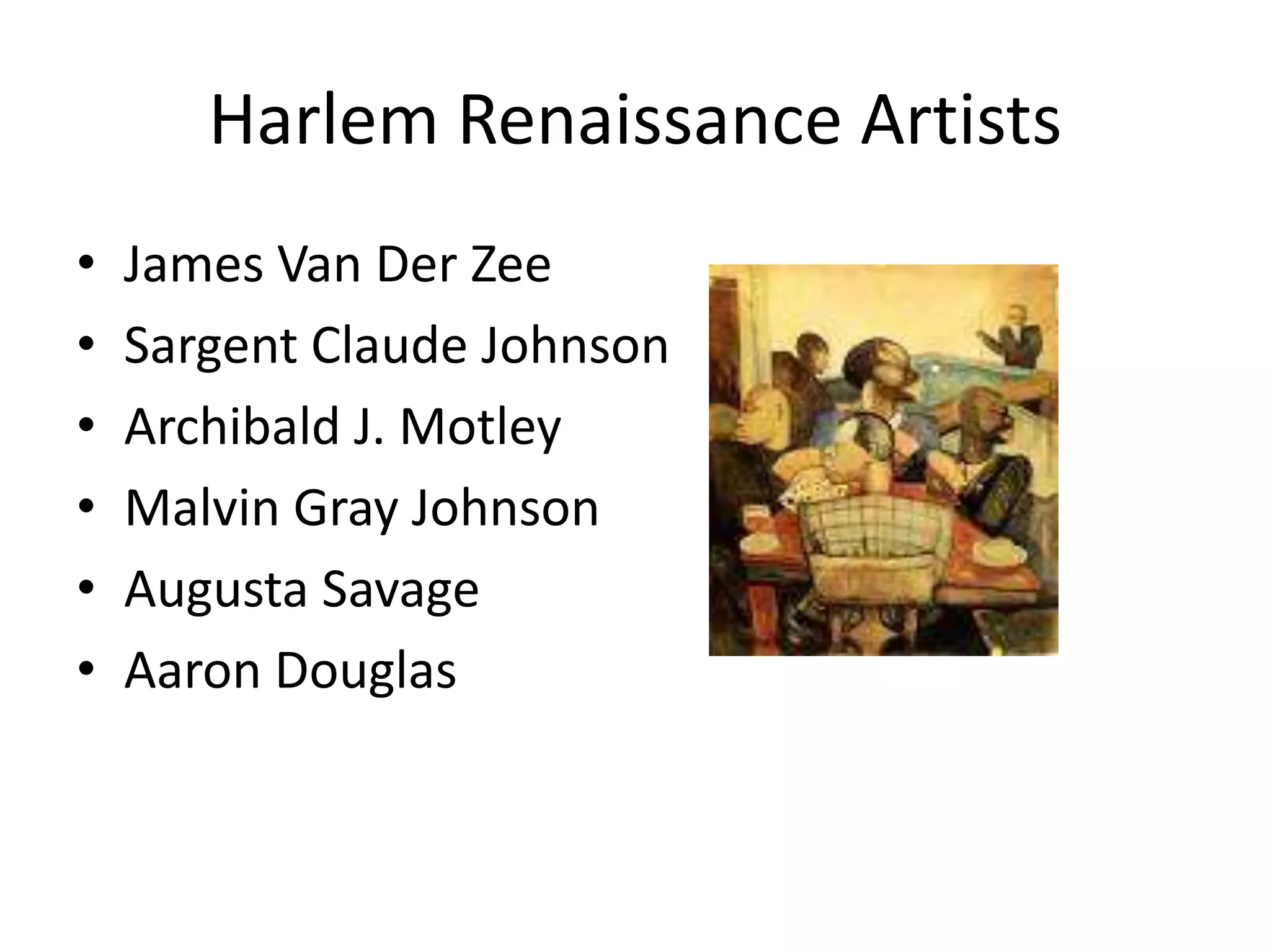 The Harlem Renaissance | PPTX