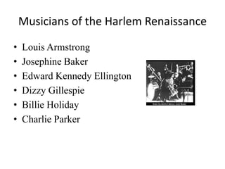 The Harlem Renaissance | PPTX