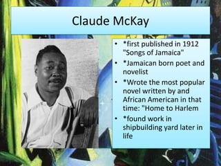 The harlem renaissance | PPT