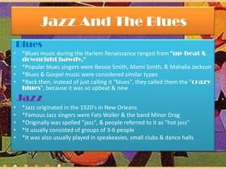 The harlem renaissance | PPT