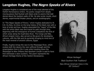 The Harlem Renaissance | PPT | Jazz | Music