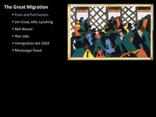 The Harlem Renaissance | PPT | Jazz | Music