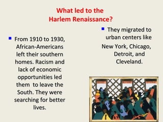 The Harlem Renaissance | PPT