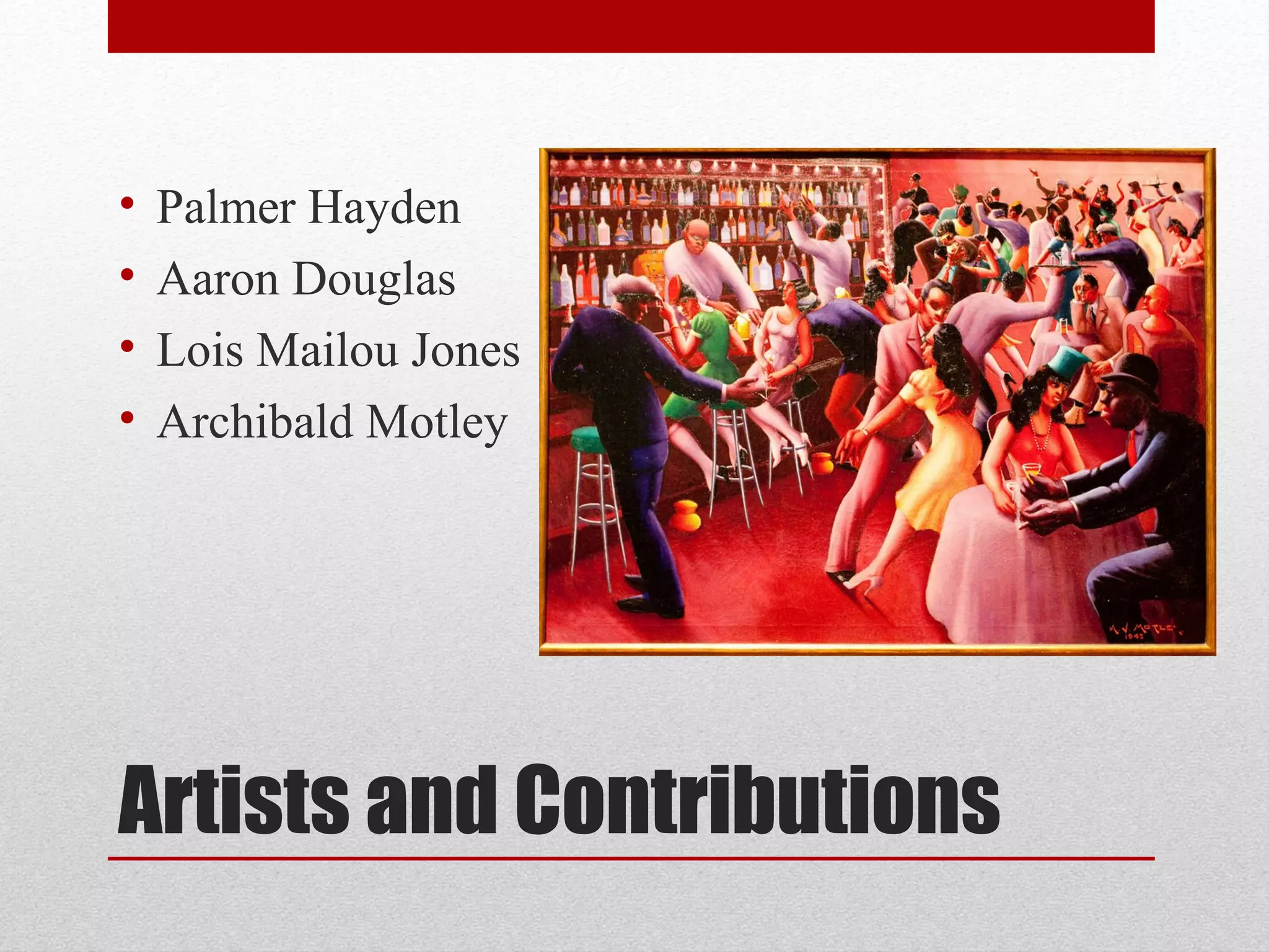 Visual Art of the Harlem Renaissance | PPT
