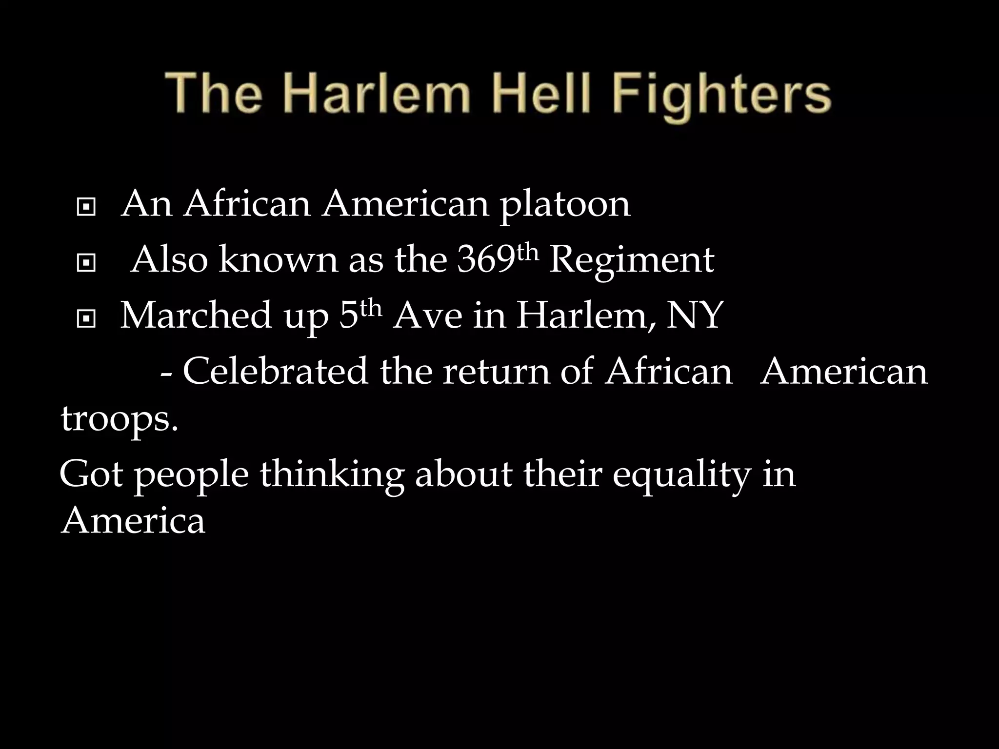 Harlem Renaissance Politics | PPTX