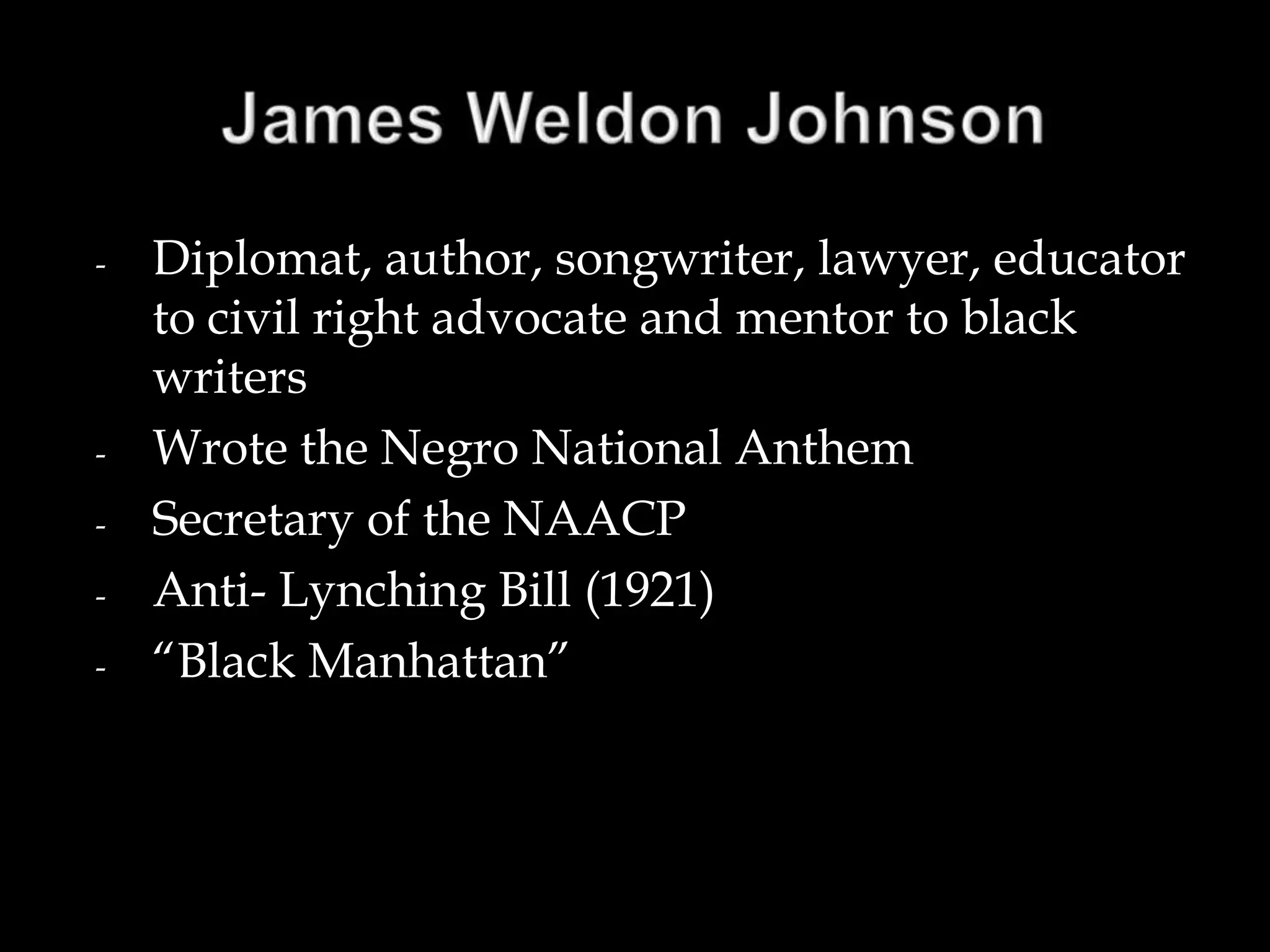 Harlem Renaissance Politics | PPTX