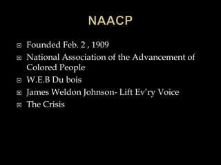 Harlem Renaissance Politics | PPTX