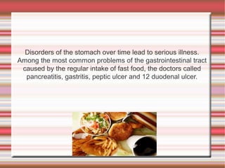 The harms of fast food | PPT | Nutrition | Healthy Living