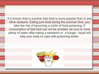 The harms of fast food | PPT