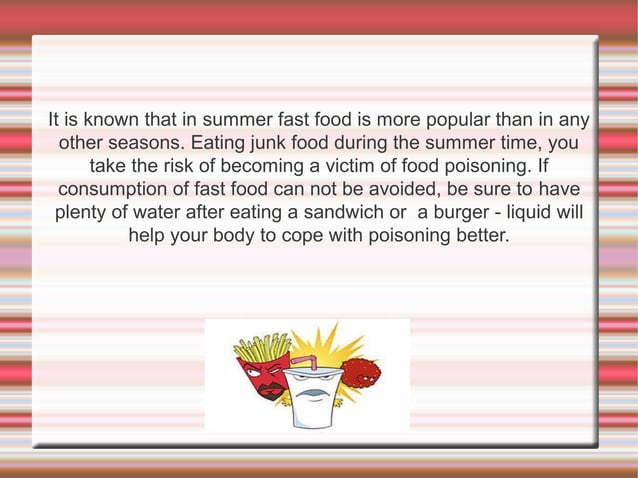 The harms of fast food | PPT | Nutrition | Healthy Living