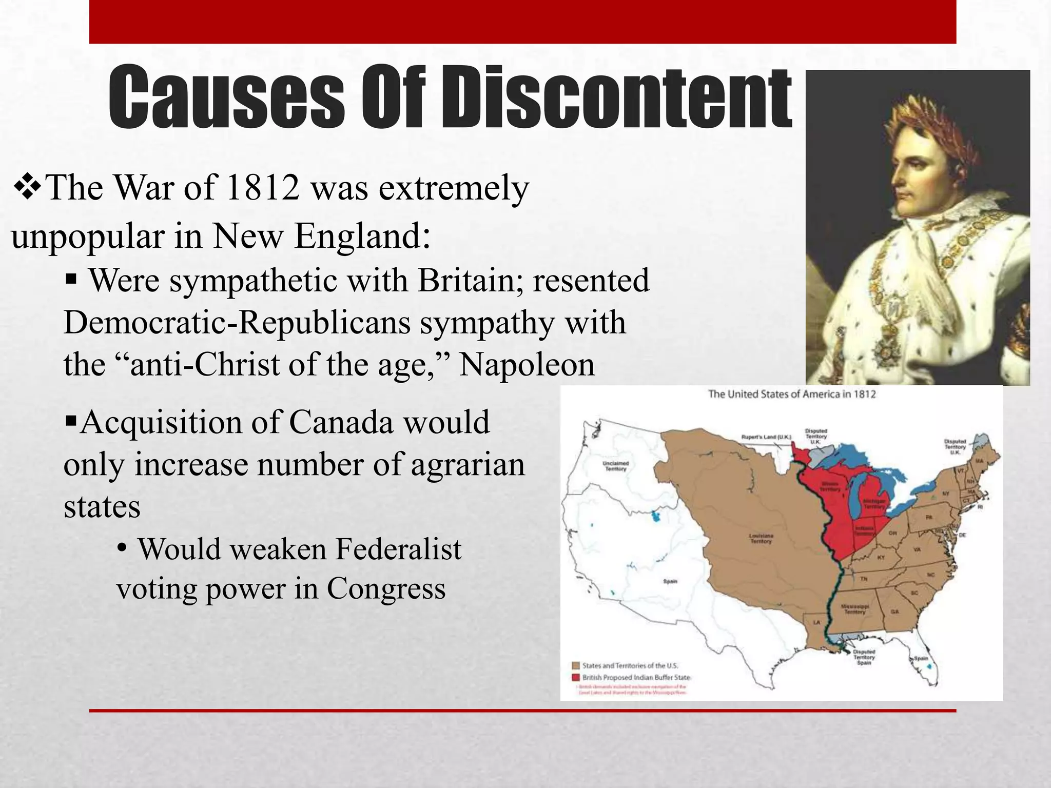 The Hartford Convention | PPTX | Civic affairs | Politics