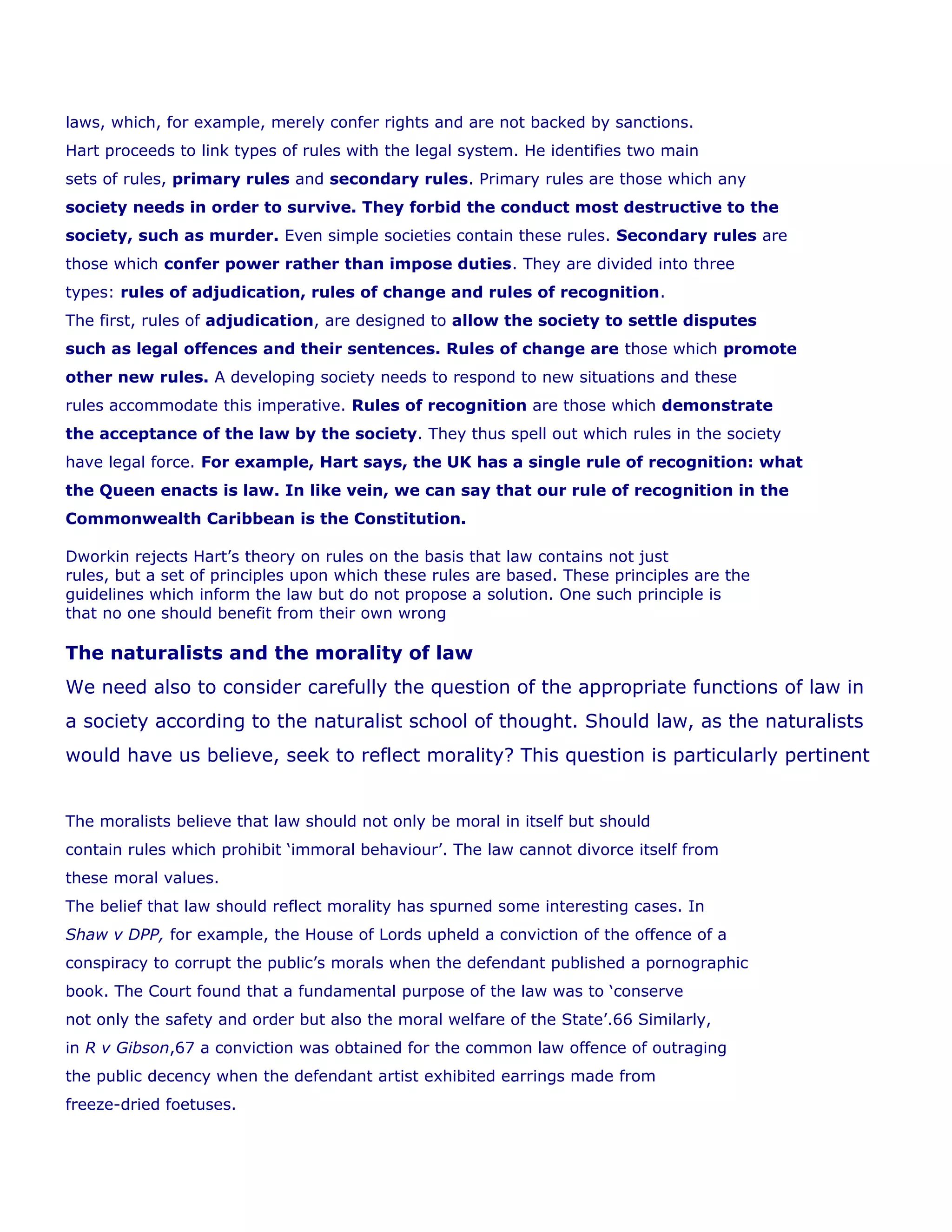 The Hart v Fuller debate | DOC