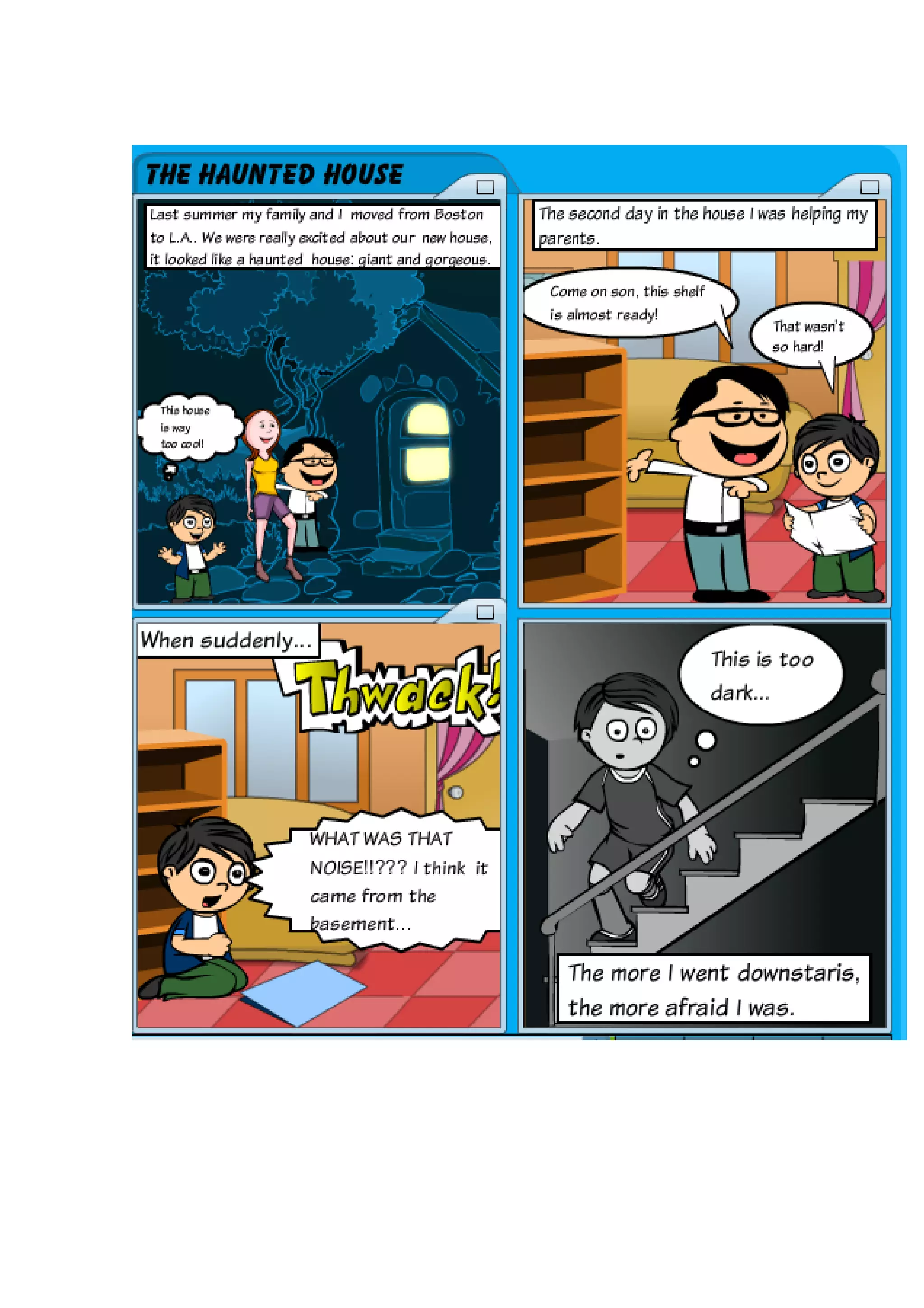 The haunted house comic | PDF