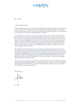 The Haven Process | PDF