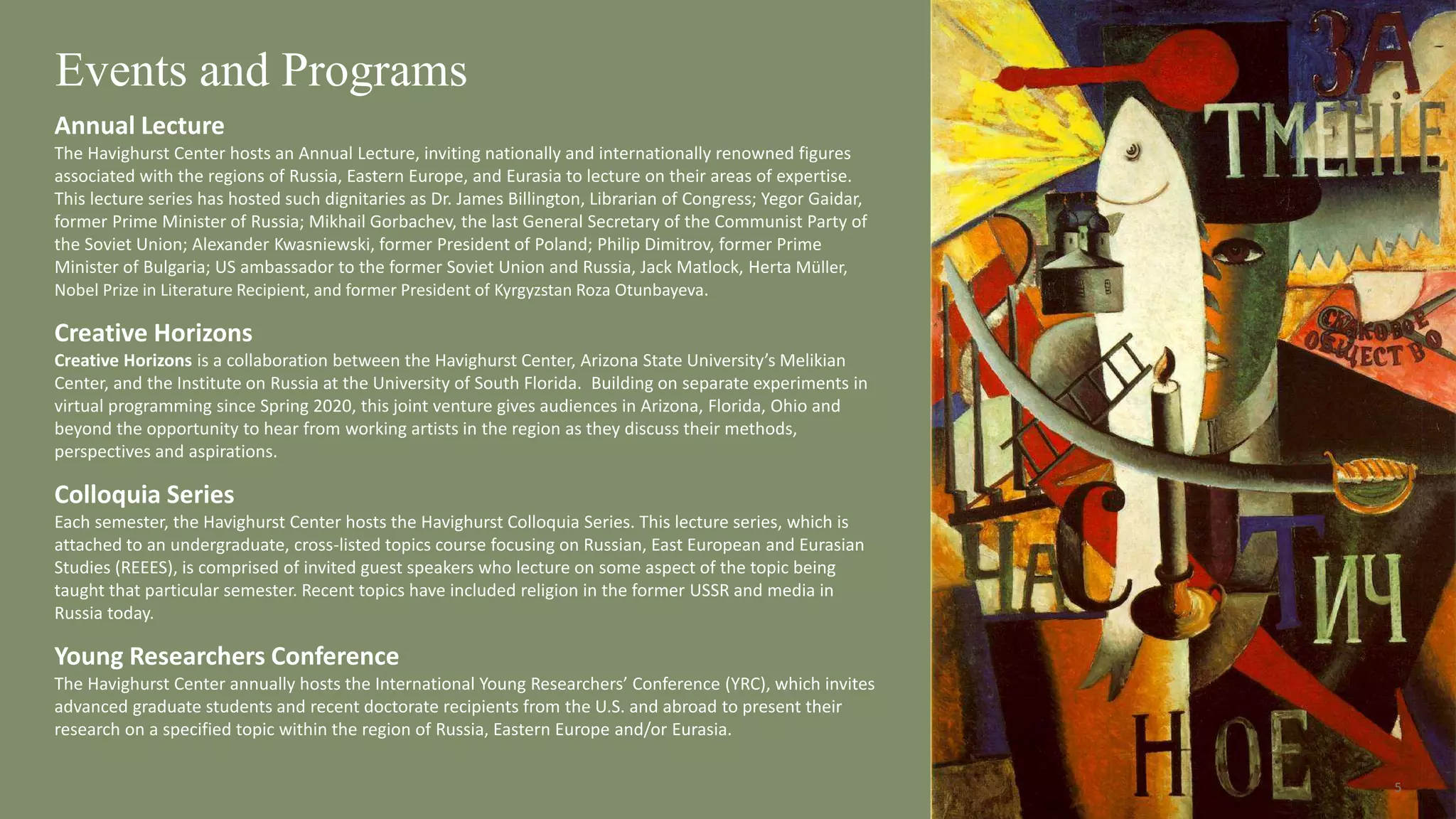 The Havighurst Center - Miami Orientation 2021 | PPTX