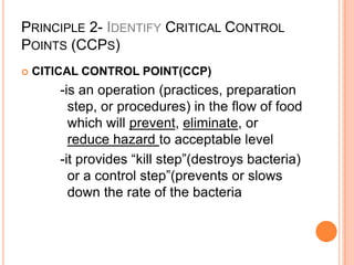 The Hazard Analysis Critical Control Point (Haccp | PPTX