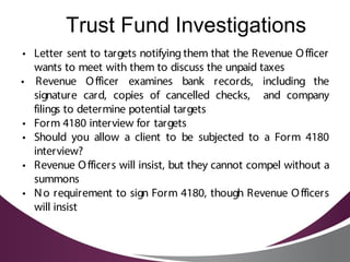 The Hazards of Unpaid Payroll Taxes | PPT