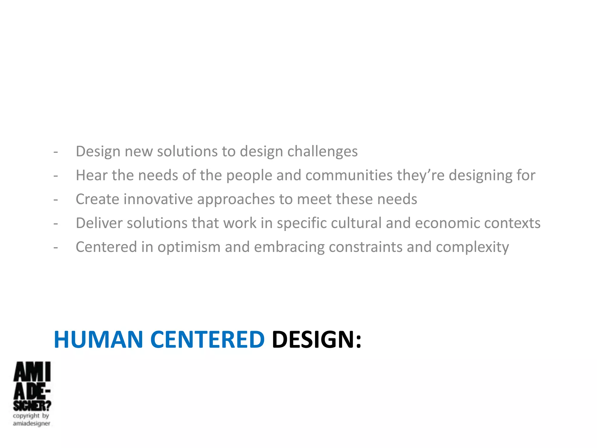 The hcd process explained | PPTX