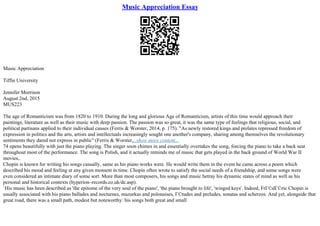 The Healing Power Of Music Essay | PPT