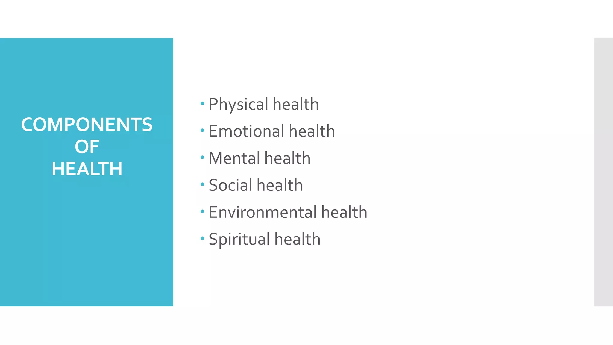 The health illness continuum | PPT