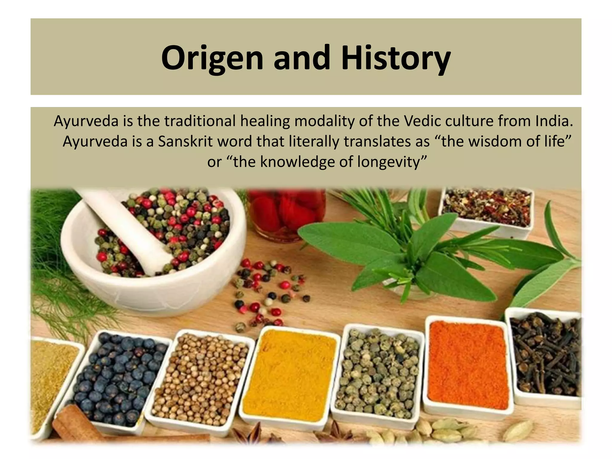 The Health Benefit of Ayurveda | PPT