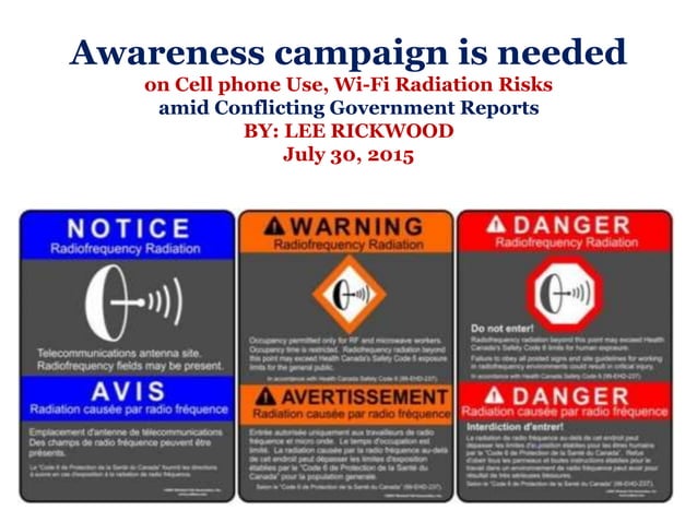 The health dangers of Wi-Fi Radiation | PPTX | Cancer | Diseases and ...
