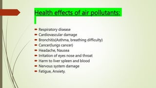 The Health effects of Air pollutants.pptx