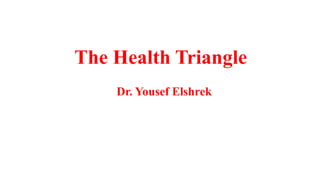 The health triangle (4) | PPT