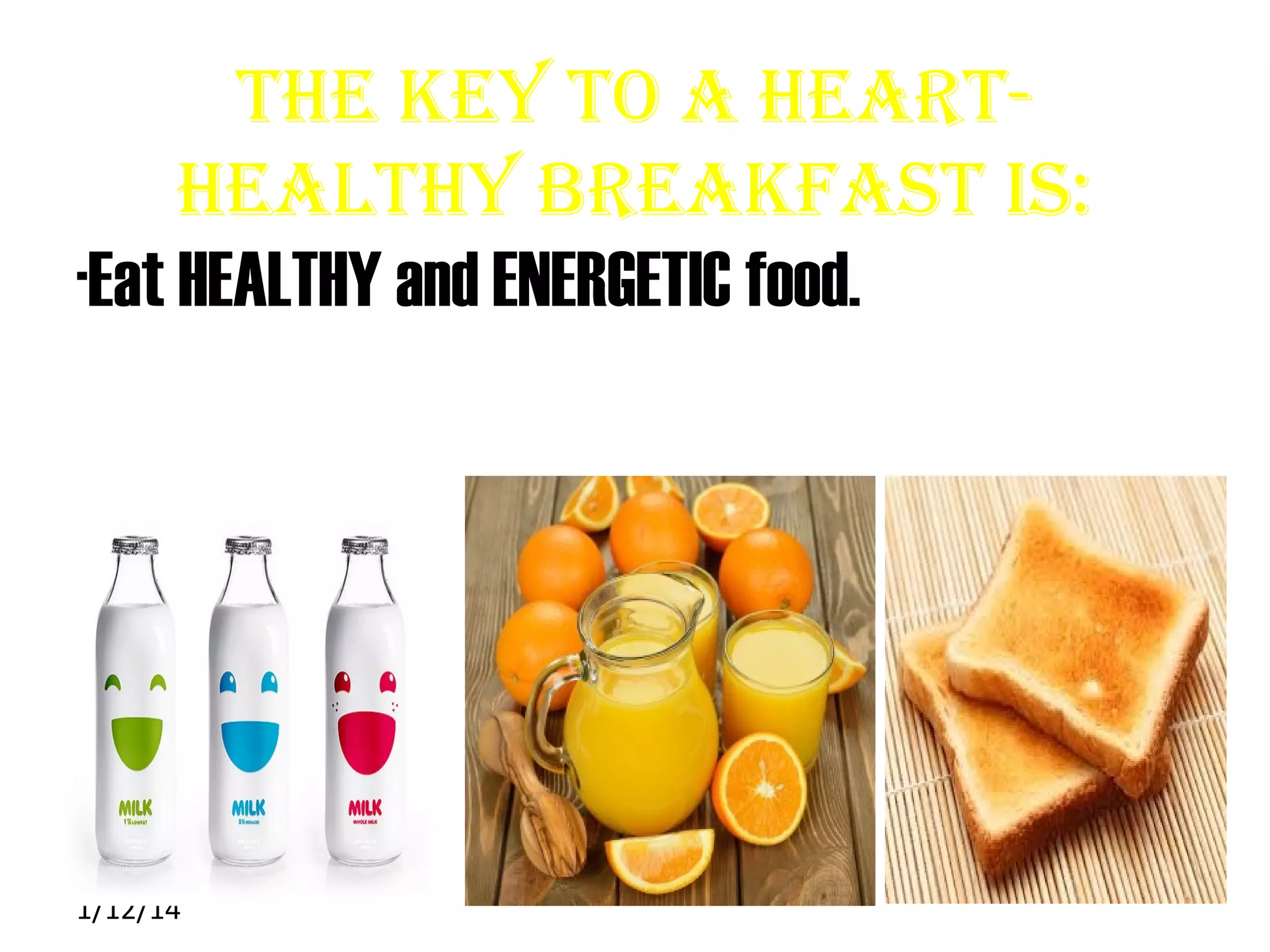 The healthy breakfast | ODP