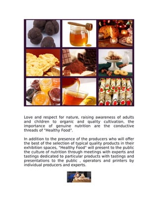 The healthy food in snaremo | PDF