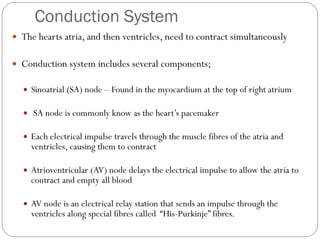 The heart conduction system | PPT | Heart and Cardiovascular Diseases ...