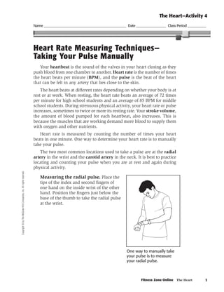 The heart activity_4 | PDF