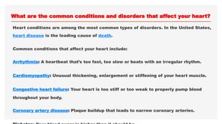 THE HEART AND ITS DISEASES Simplified with Diagrams | PPTX