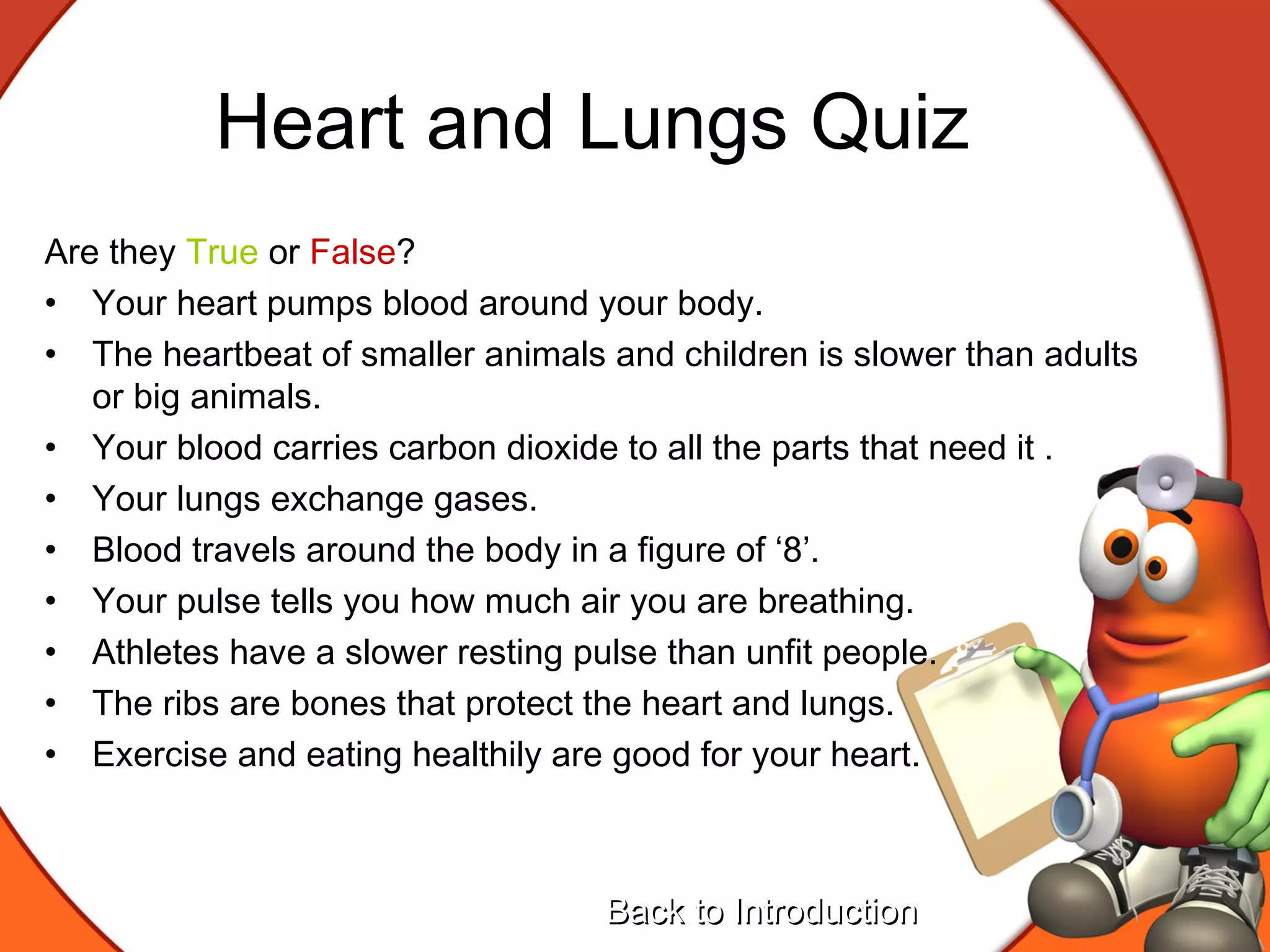 The heart and lungs | PPT