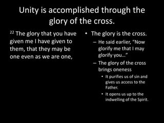 The Heart of Jesus (Part 3) That We May Be One: John:17:20-26 | PPTX