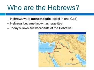 The hebrew kingdoms | PPTX