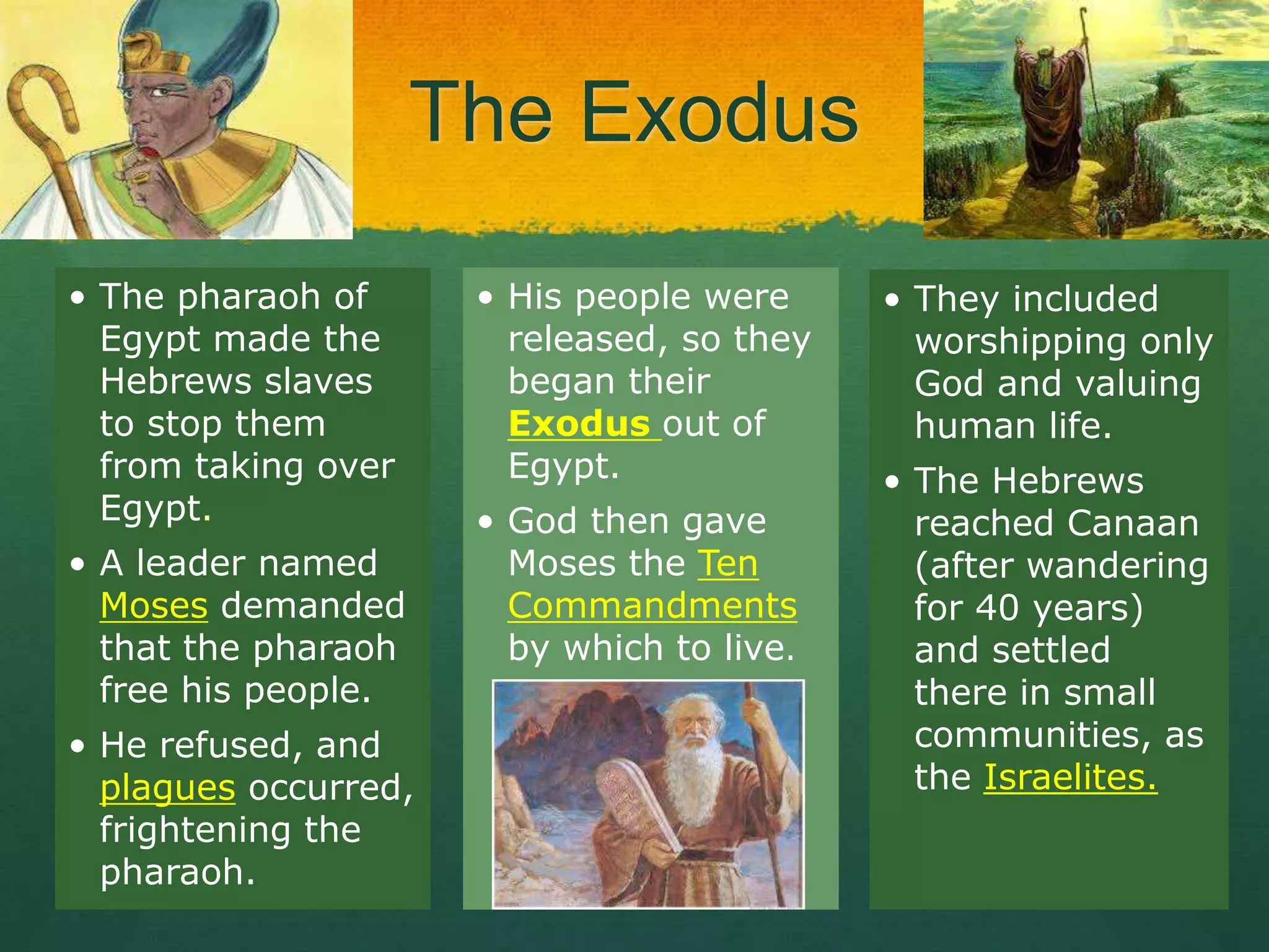 The hebrews & judaism | PPTX
