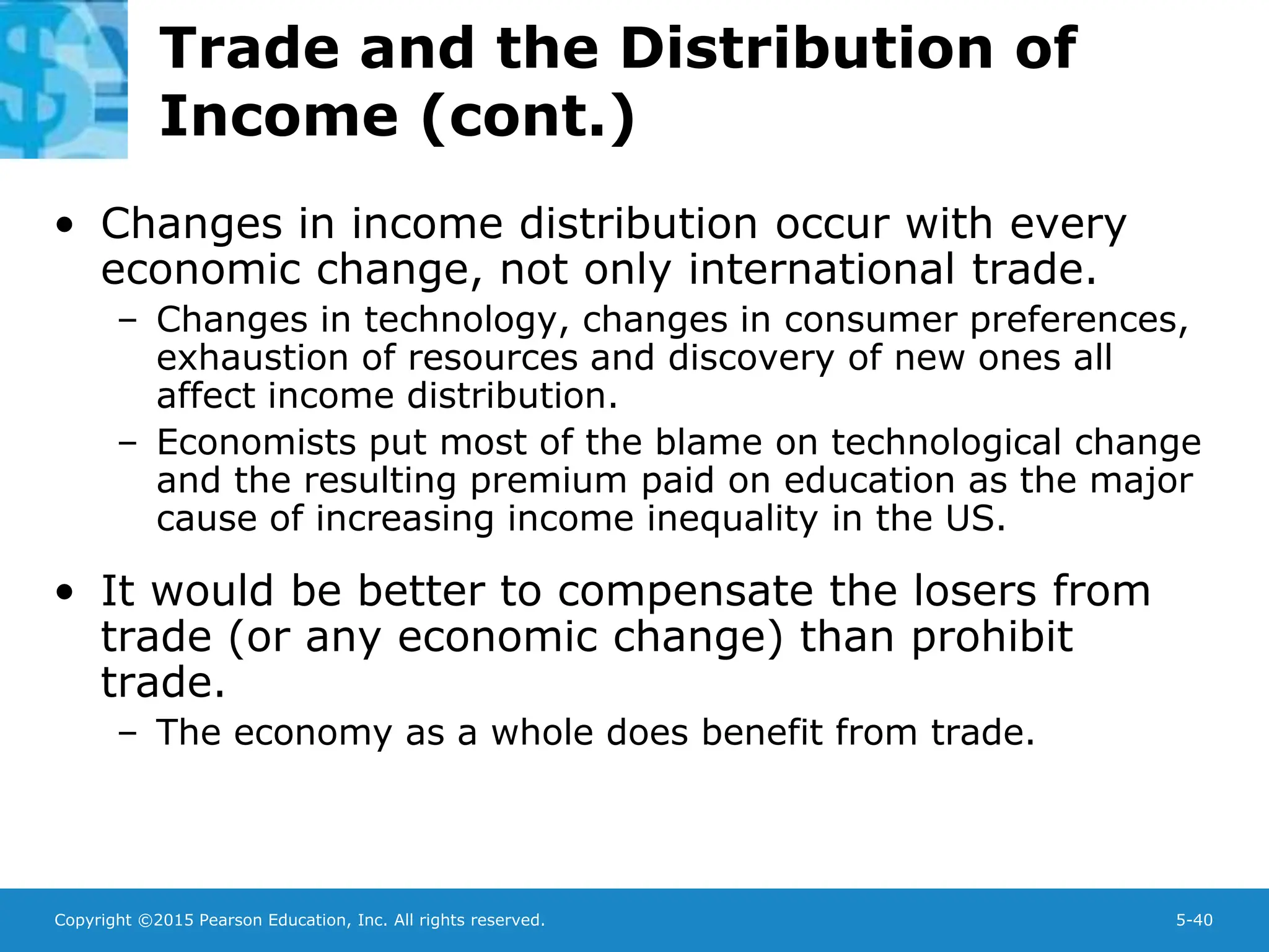 Krugman Chapter 5 - The Heckscher-Ohlin Model | PPT