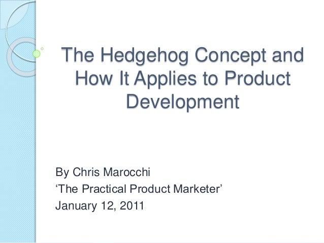 The Hedgehog Concept