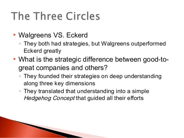 The hedgehog concept