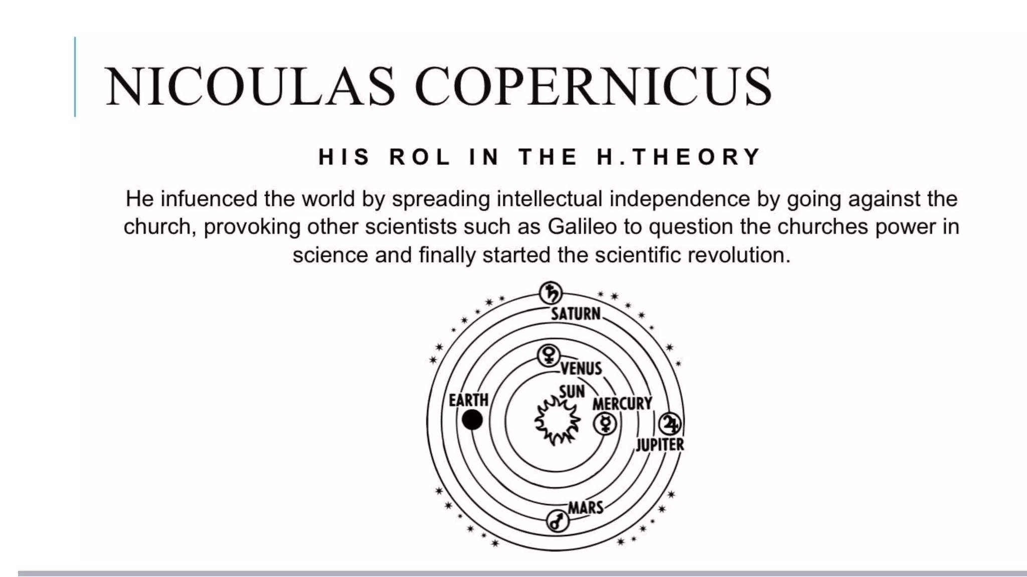 The heliocentric theory | PPTX