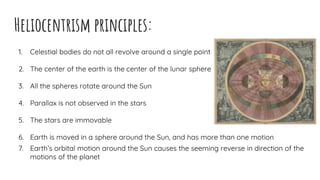 The heliocentric theory | PPTX