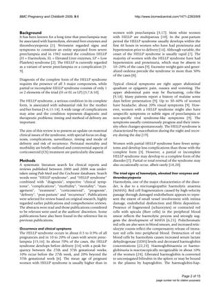 The hellp syndrome clinical issues and management. a review | PDF